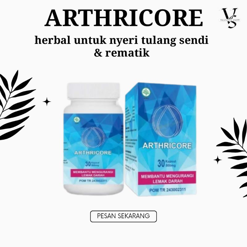 Jual ARTHRICORE Obat Hipertensi Jantung Herbal Dan Kolesterol ...