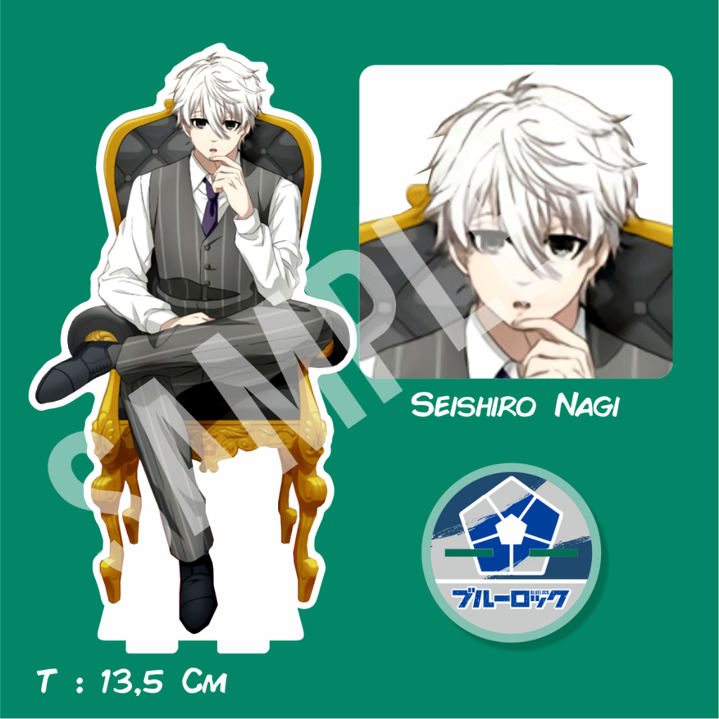 Jual Blue Lock Casual Pack C standee akrilik | seishiro nagi meguru ...