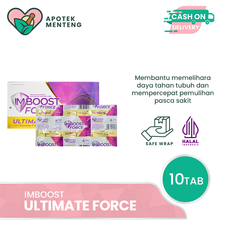 Jual Imboost Force Ultimate 10 Kapsul - Vitamin Penambah Sistem Imun ...