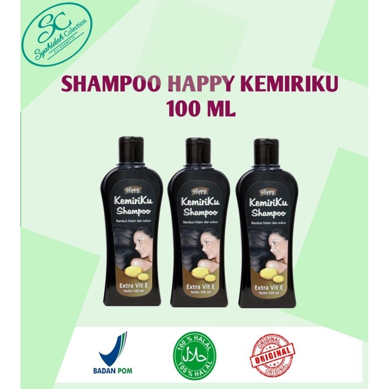 Jual Happy Shampoo Kemiriku 100 ml | Shopee Indonesia