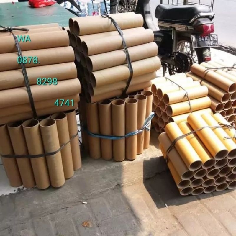 Jual Paper Core Tabung Karton Tabung kertas Packing sticker. Selongsong ...