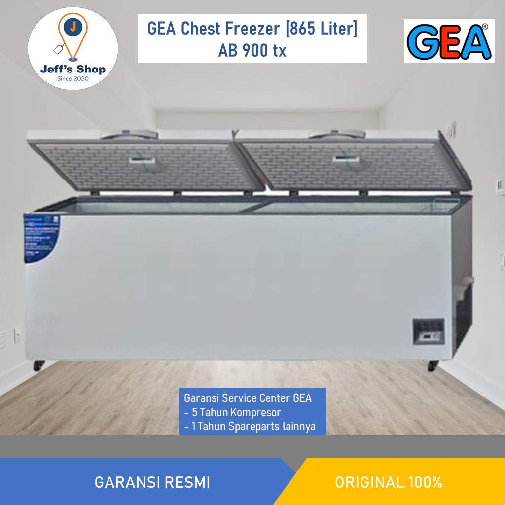 Jual GEA Chest Freezer / Box Freezer [865 Liter] AB 900 TX | Shopee ...