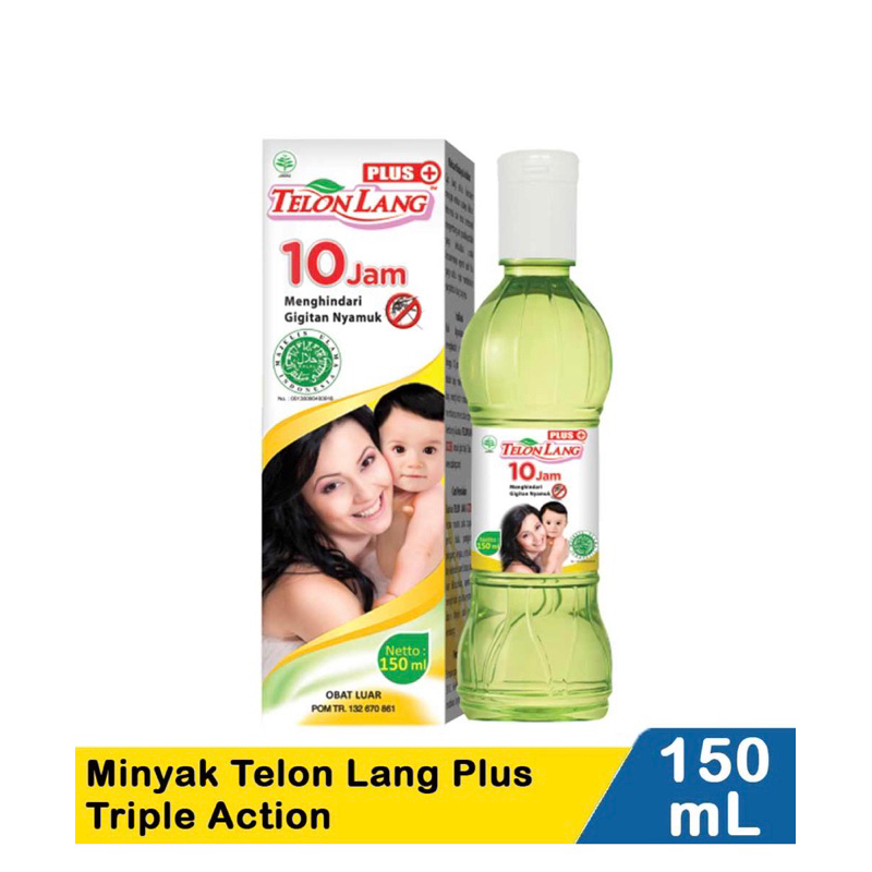 Jual Cap Lang Minyak Telon Lang Plus Triple Action 150ML | Shopee Indonesia