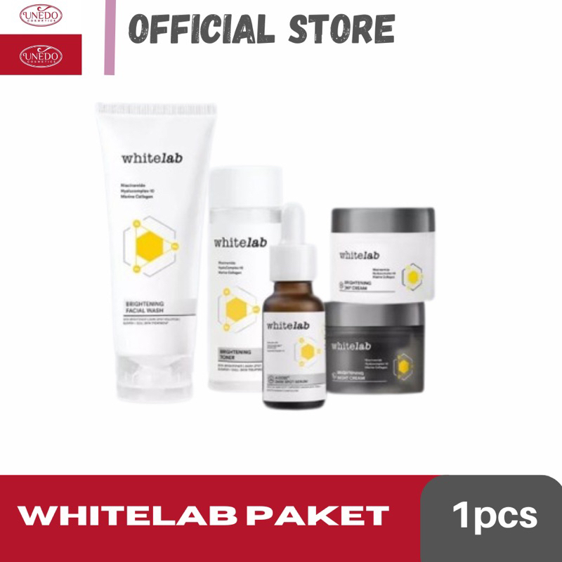 Jual Whitelab Brightening Paket Wajah dan Serum | Shopee Indonesia