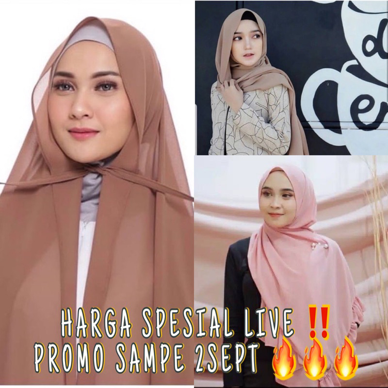 Jual HARGA SPESIAL LIVE JILBAB ‼️ MODEL ACAK BESTIE | Shopee Indonesia