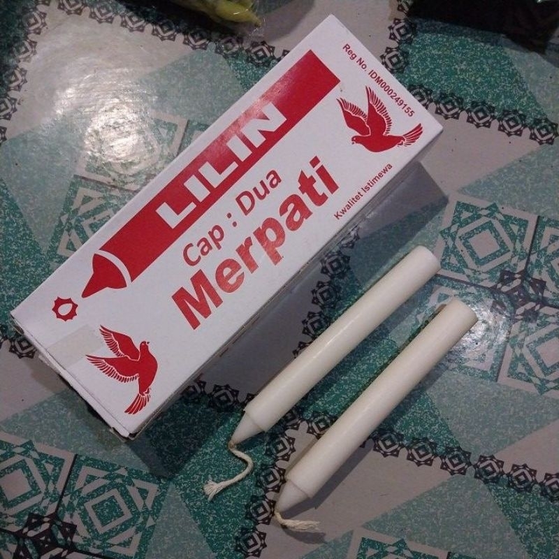 Jual Lilin Cap Dua Merpati / Lilin Putih | Shopee Indonesia