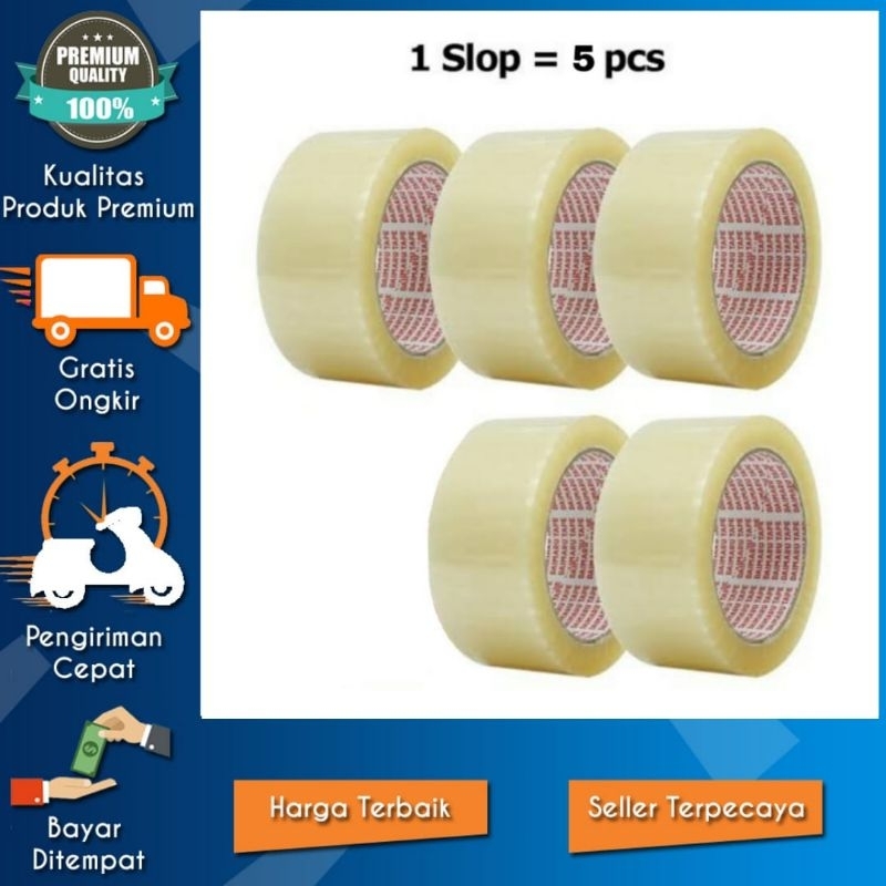 Jual Lakban Besar isi 5 pcs. Daya rekat kuat dan kokoh | Shopee Indonesia