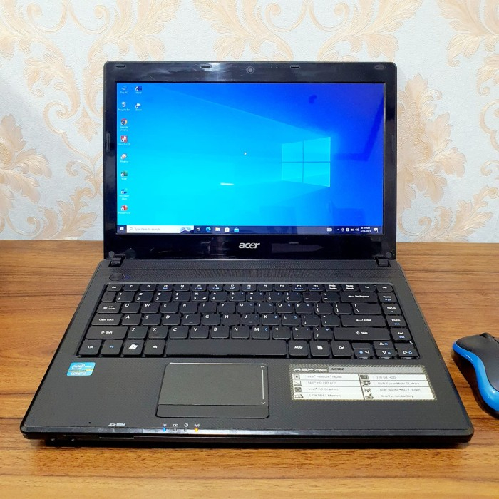Jual tanpa baterai Acer Aspire 4738Z M380 2.53Ghz Core i3 Ram 3GB Hdd ...