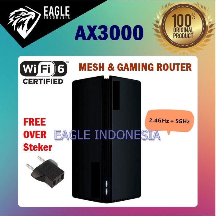 Jual AX3000 MESH Wifi 6 Gigabit Router Dual Band | Shopee Indonesia