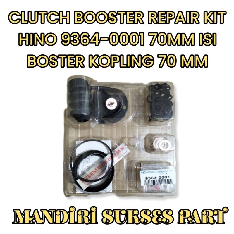 Jual CLUTCH BOOSTER REPAIR KIT HINO 9364-0001 70MM ISI BOSTER KOPLING ...