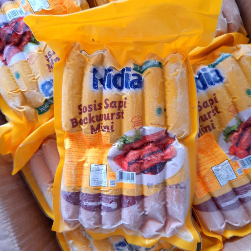Jual Sosis Nidia Mini isi 12 Biji 500gr | Shopee Indonesia
