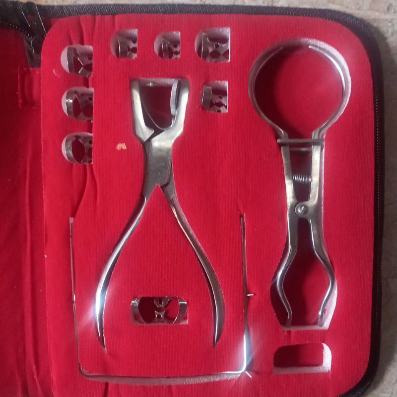 Jual Dental Rubber Dam Kita / Rubber Dam Set / Frame Rubber Dam Clamp ...