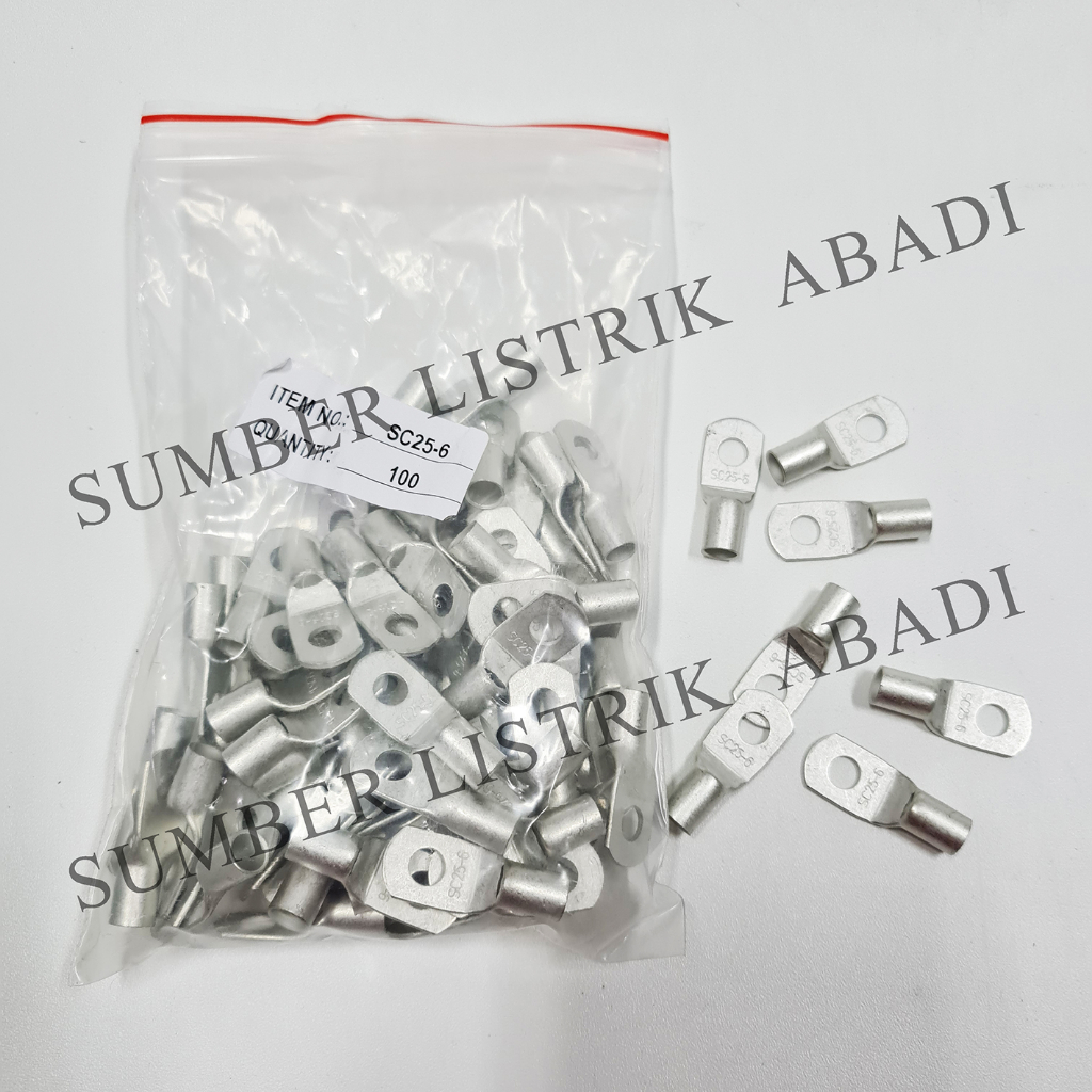 Jual Cable Lug/ Skun Kabel SC 25 (ecer) | Shopee Indonesia