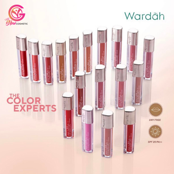 Jual WARDAH EXCLUSIVE MATTE LIP CREAM 4GR (NEW PACKAGING) | Shopee ...