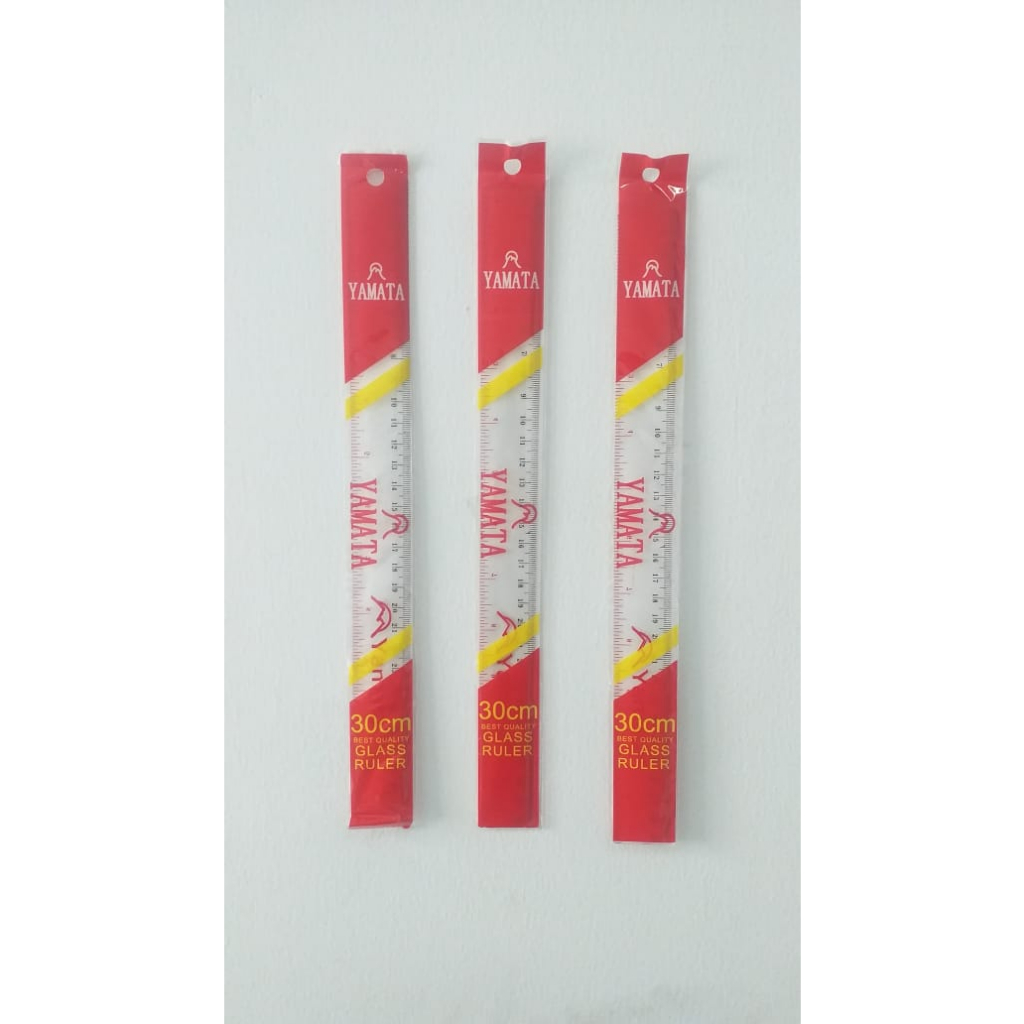 Jual Penggaris Yamata PENGGARIS SEKOLAH PLASTIK | Shopee Indonesia