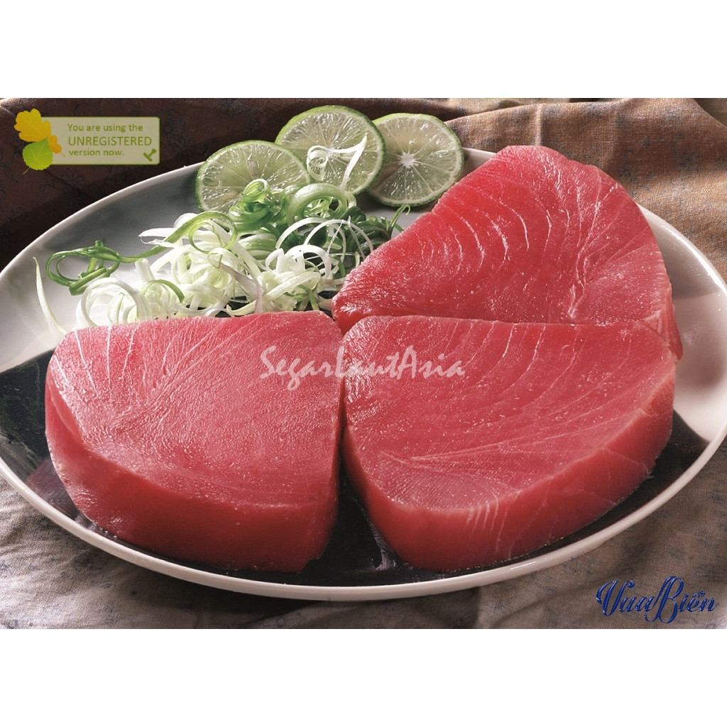Jual Ikan Tuna Segar Fresh Tuna Fillet Steak Premium Import 1Kg ...