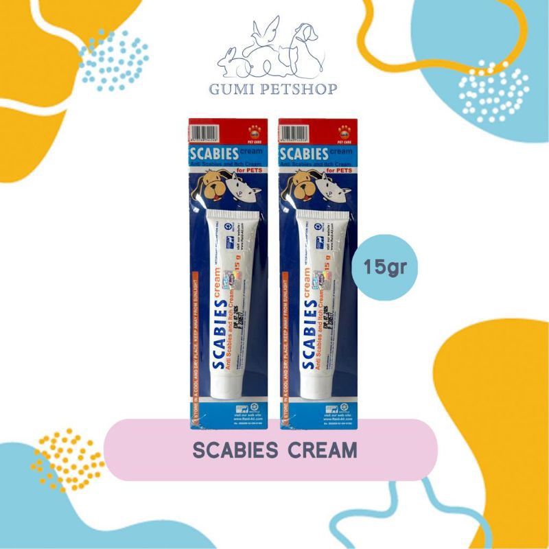 Jual SCABIES CREAM 15g / Salep Obat Scabies Hewan / Obat Kulit RaidAll ...