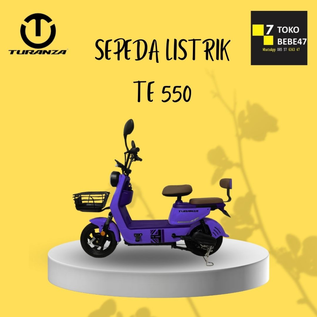 Jual SEPEDA LISTRIK TURANZA TE 550 TE550 Garansi Resmi | Shopee Indonesia