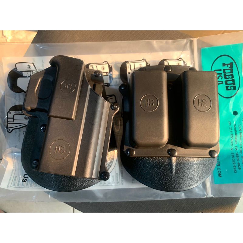 Jual HS Holster Fobus Pistol Dan Magazien | Shopee Indonesia