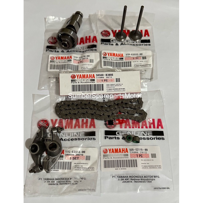 Jual Paket Super Komplit Noken As + Pelatuk Klep + Klep Set + Seal Klep ... Jual Paket Super Komplit Noken As + Pelatuk Klep + Klep Set + Seal Klep ...