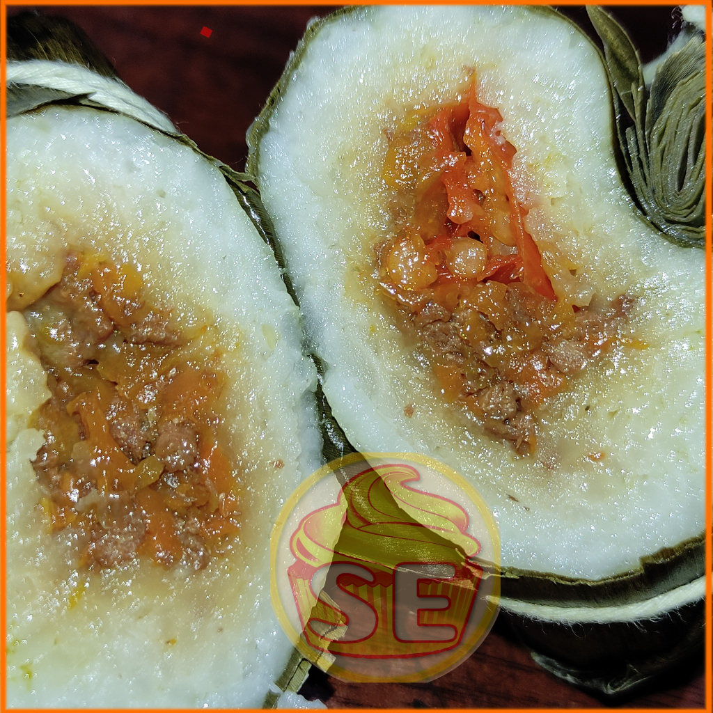 Jual Lontong Arem-Arem Isi Ayam Kecap Wortel rempah - Makanan ...