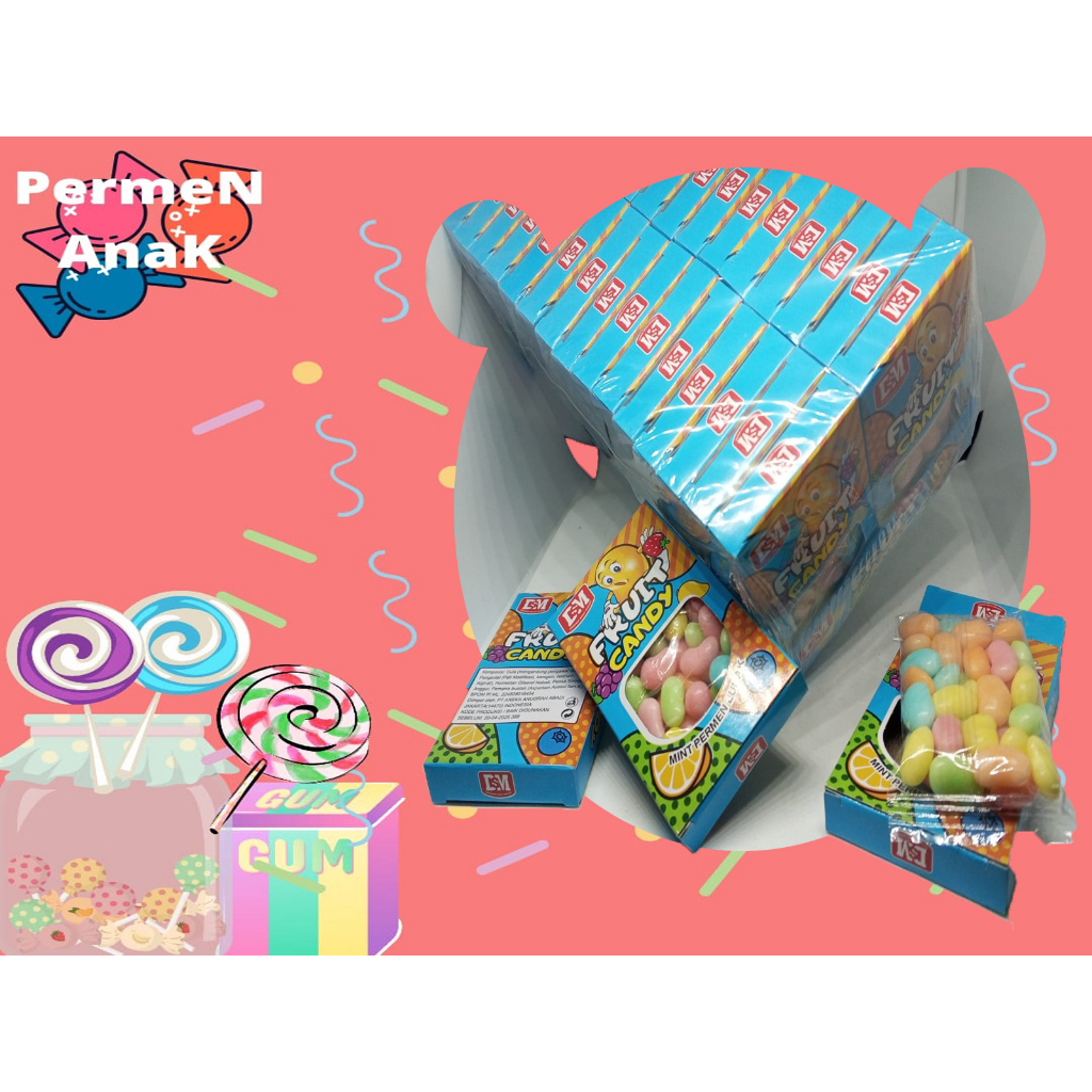 Jual permen anak warung rasa mints maker candy 30pcs | Shopee Indonesia