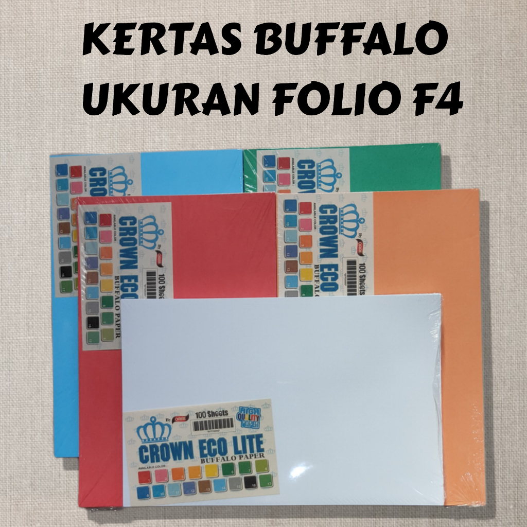 Jual COVER BUFFALO POLOS UKURAN FOLIO ( 1 PAK ISI 100 LEMBAR ) | Shopee ...