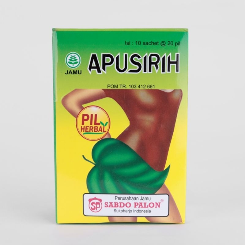 Jual Jamu Pil Herbal Apusirih Perawatan Kewanitaan - Sabdo Palon ( 1 ...