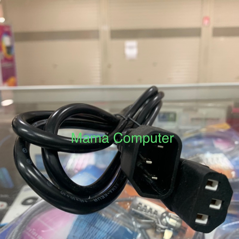 Jual Kabel Power CPU to Monitor Male to Female 1.5 Meter / 1.5Meter ...