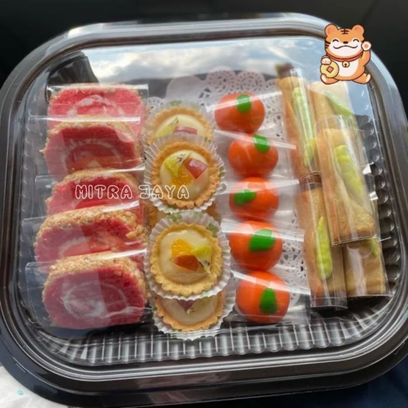 Jual Mika Nampan Kue Mika Hantaran "KOTAK" | Shopee Indonesia