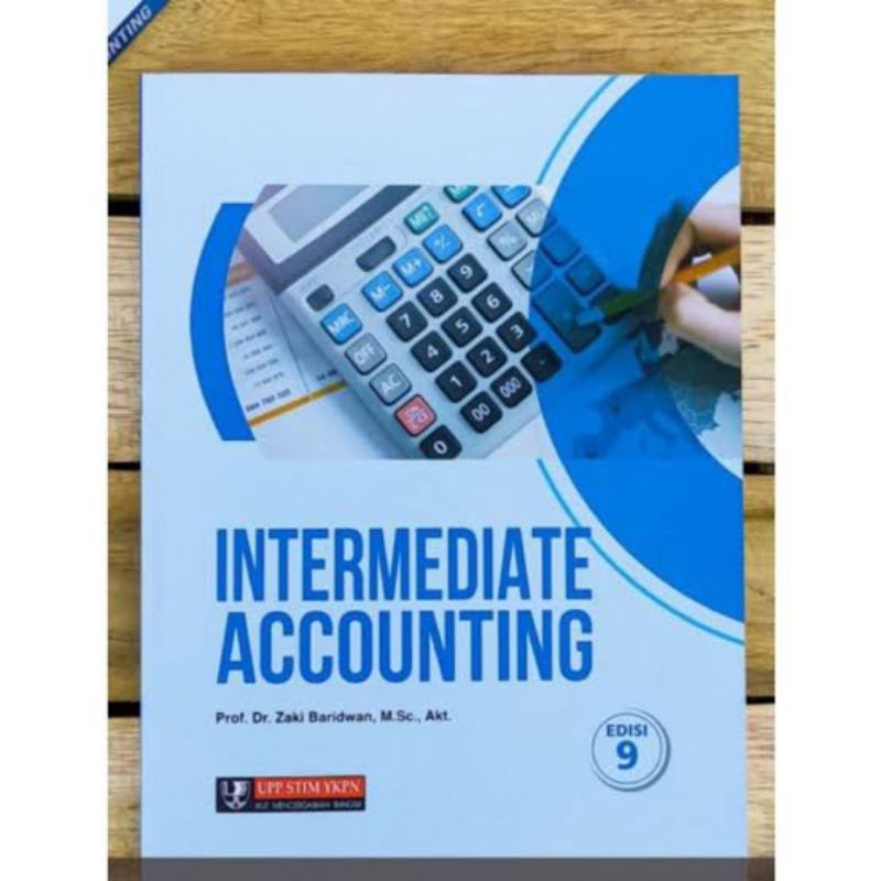 Jual BUKU ORIGINAL INTERMEDIATE ACCOUNTING Edisi 9 - Zaki Baridwan ...