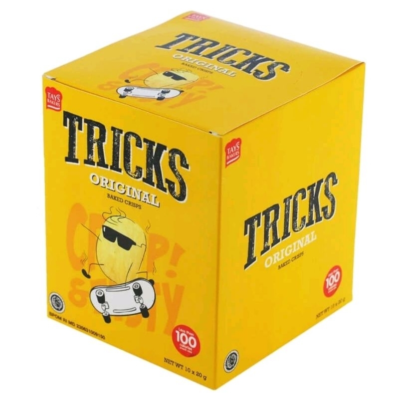 Jual Potato Tricks Original Baked Crisps 1 Box 10pcs | Shopee Indonesia