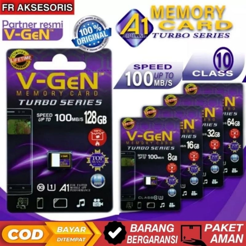 Jual Memory Card V-Gen | micro SC card Original 100%Original | Shopee ...