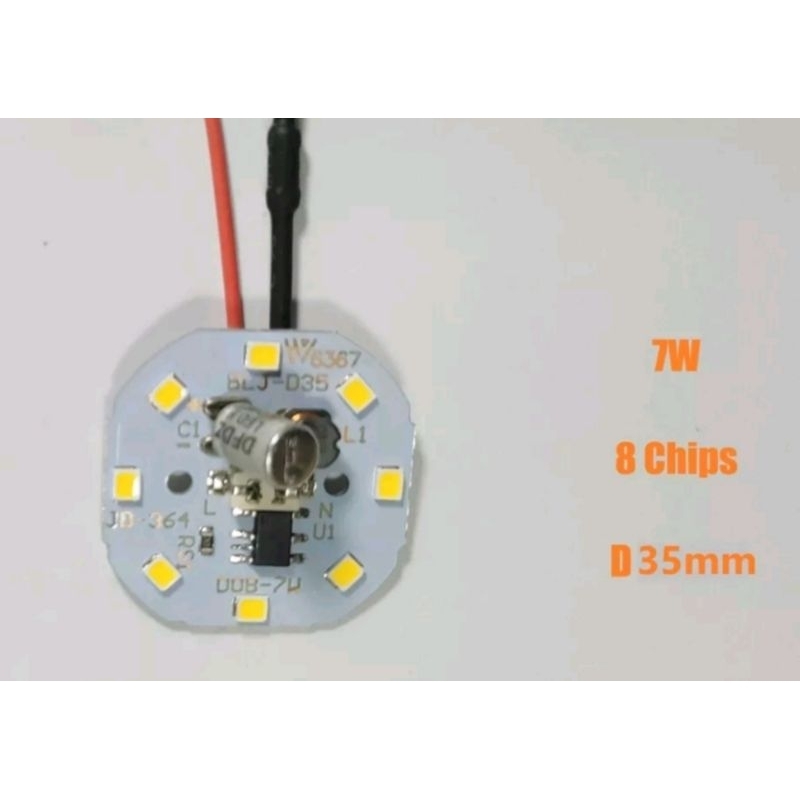 Jual Modul PCB Lampu LED AC- Pengganti Lampu LED Plug & Play - 9 Watt ...