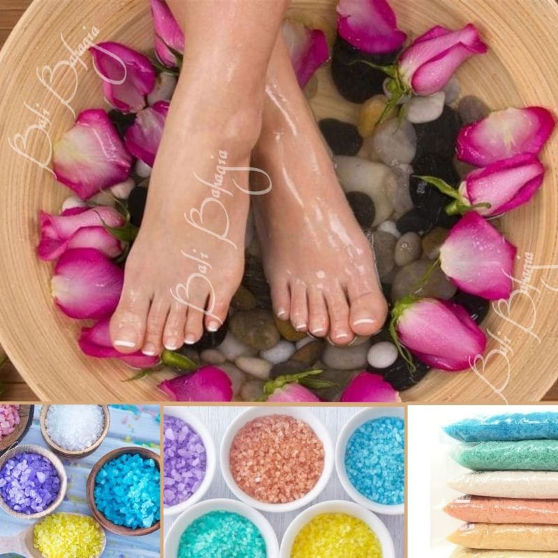Jual Bali Aromatheraphy Bath Salt Foot Salt Spa Garam Mandi Garam Kaki ...