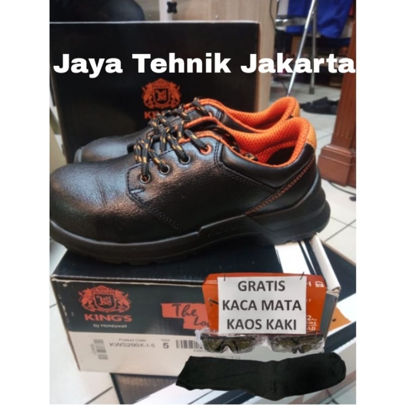 Jual Sepatu Safety Kings KWS 200 By Honeywell Original / Sepatu Kerja ...