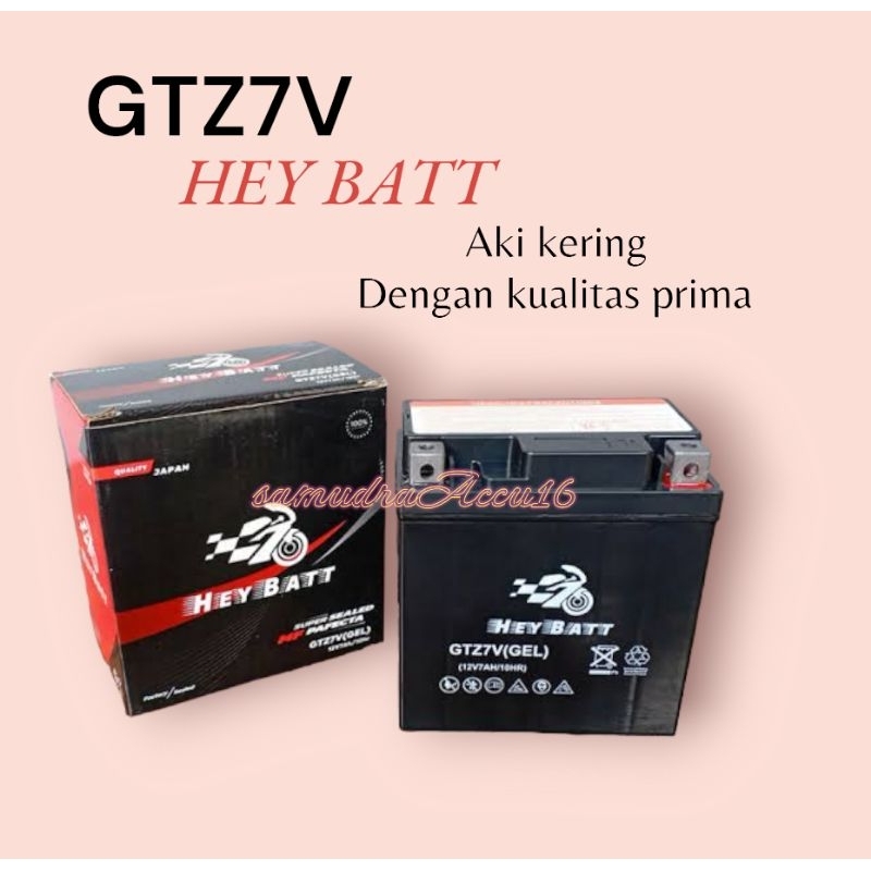 Jual Aki motor HEYBATT GTZ7V untuk moto Yamaha NMAX | Shopee Indonesia