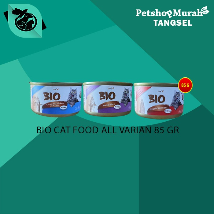 Jual Makanan Basah Kucing Bio Cat Kaleng Can Cat Wet Food 85gr | Shopee ...