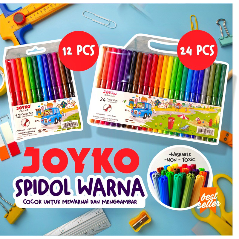 Jual COLOR PEN / SPIDOL WARNA /COLOR BRUSH PEN / PENA KUAS / PENA JOYKO ... Jual COLOR PEN / SPIDOL WARNA /COLOR BRUSH PEN / PENA KUAS / PENA JOYKO ...