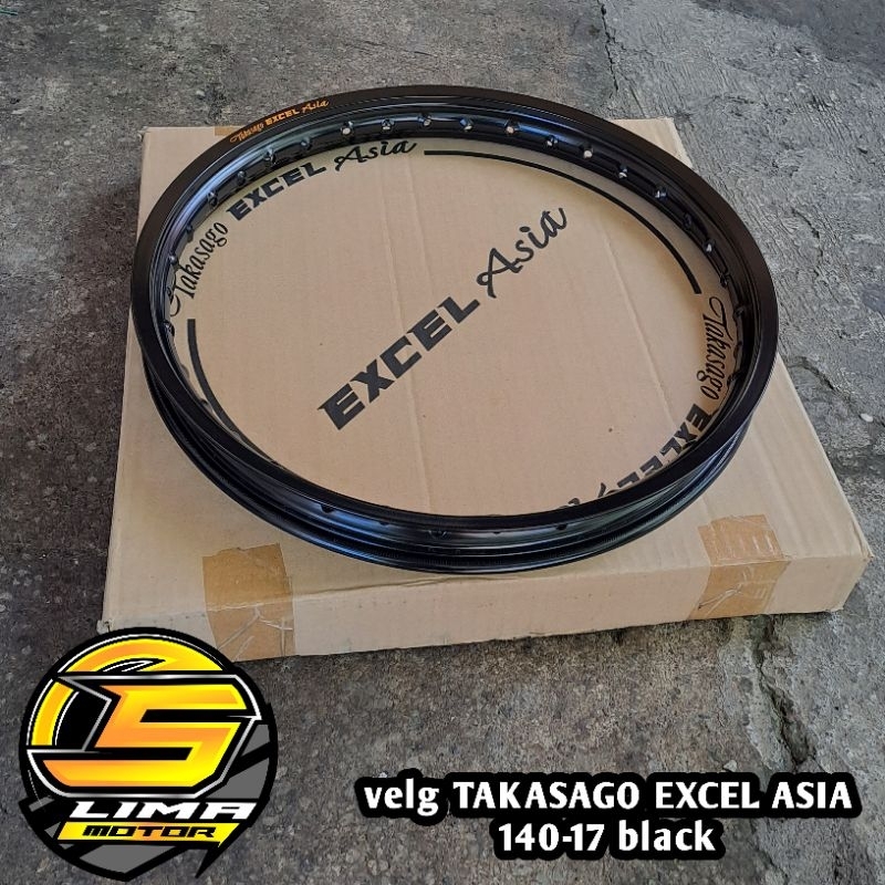Jual Velg rim TAKASAGO EXCEL ASIA ukuran lebar 140 160 185 215 ring 17 ...