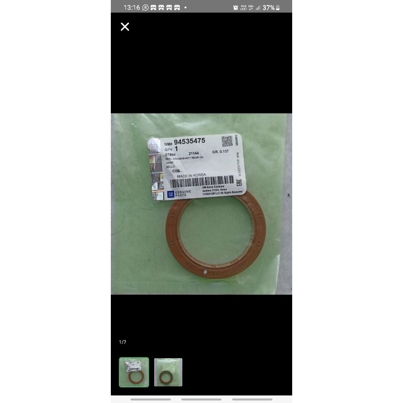 Jual Seal Kruk As Belakang Crankshaft Spark 800cc 1000cc original GM ...