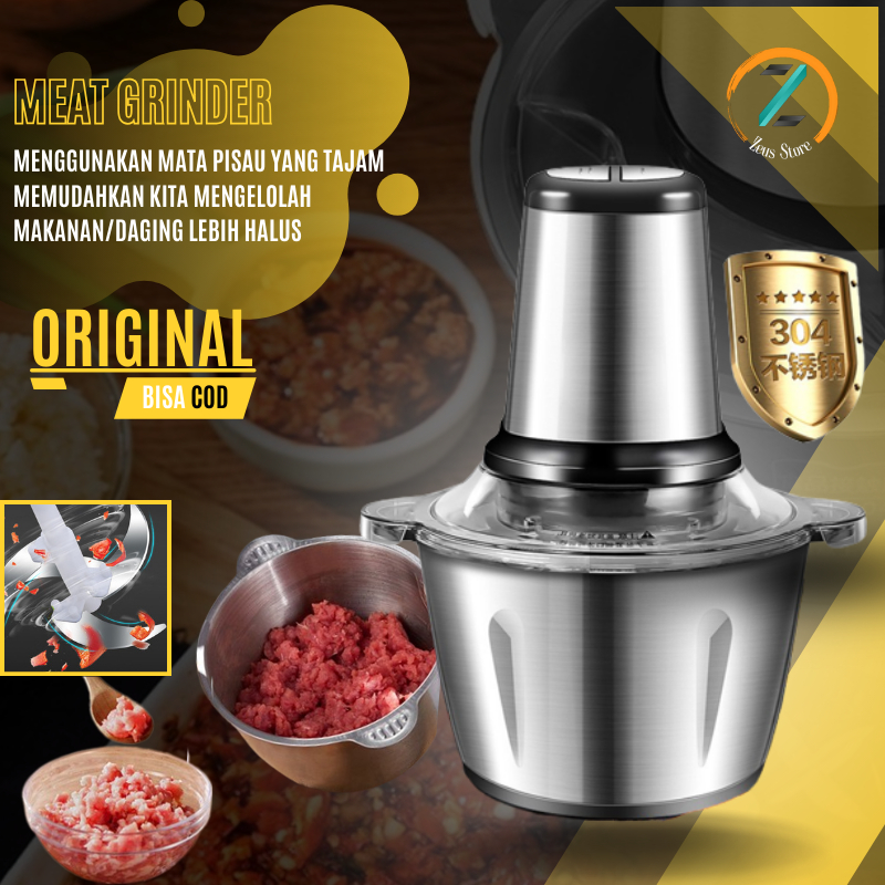 Jual Chopper Blender Daging Elektrik Meat Grinder Coper Serbaguna ...