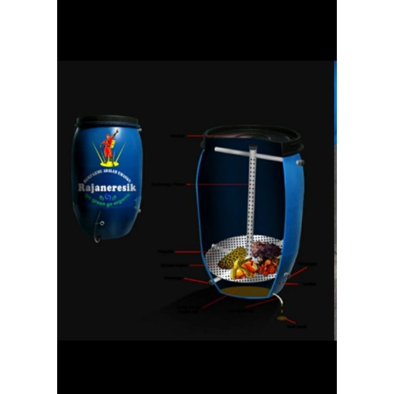 Jual KOMPOSTER TONG PLASTIK HDPE 100-120L | Shopee Indonesia