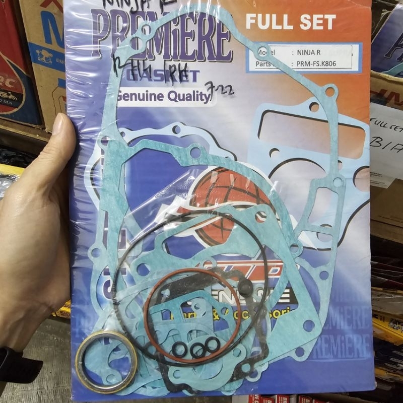 Jual fullset NINJA R premiere full set gasket komplit paking lengkap kawasaki ninja R premier ...