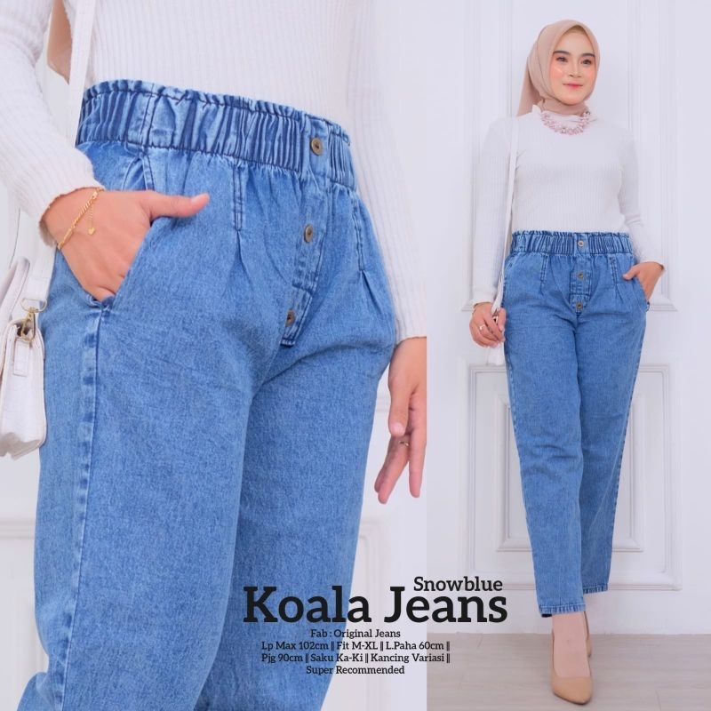 Jual KOALA SNOWBLUE JEANS ORIGINAL J-JEANS (BB MUAT SAMPAI 40-60 KG ...