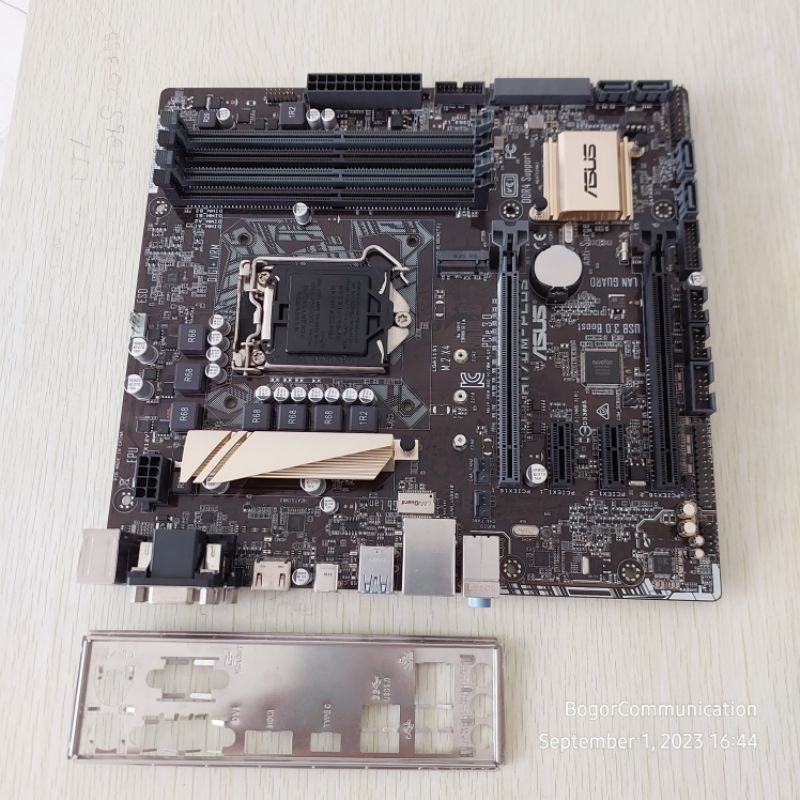 Jual Motherboard H170 Asus H170M-PLUS Intel Skylake Kabylake 1151 DDR4 ...