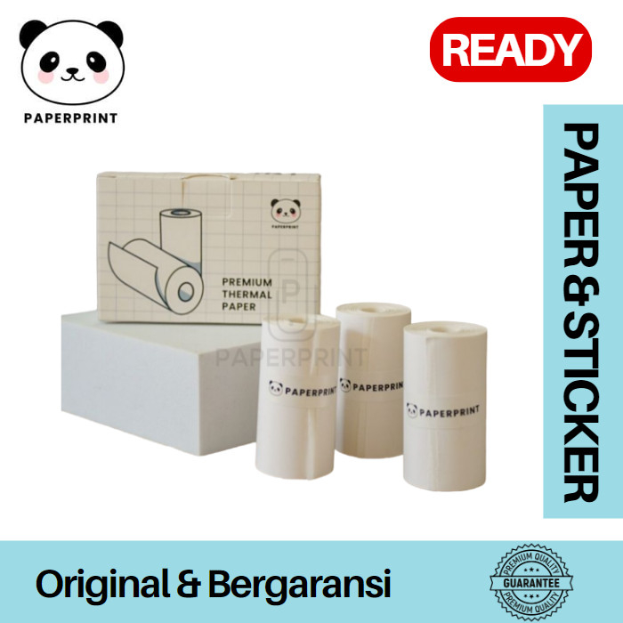 Jual Kertas Sticker Thermal Putih – Untuk Paperang P1 P2 P2S P3 | Self ...