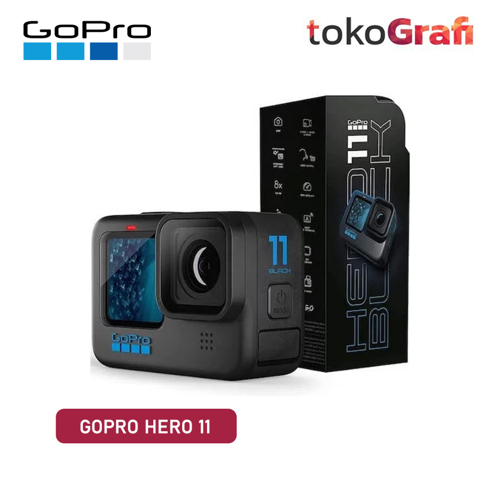 Jual GoPro HERO11 Black Mini - Action Camera Hero 11 Mini Garansi Resmi ...