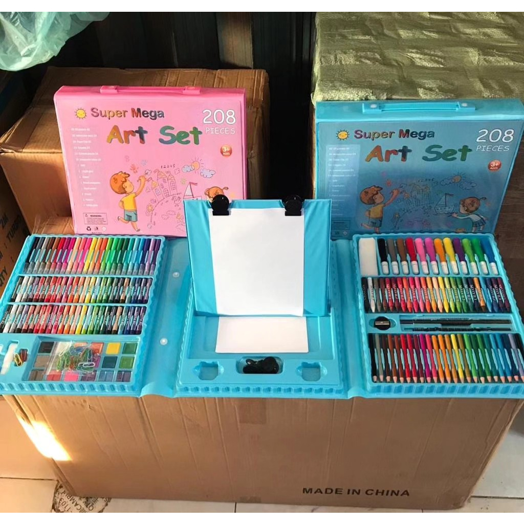 Jual Crayon Art Set 208pcs | Shopee Indonesia