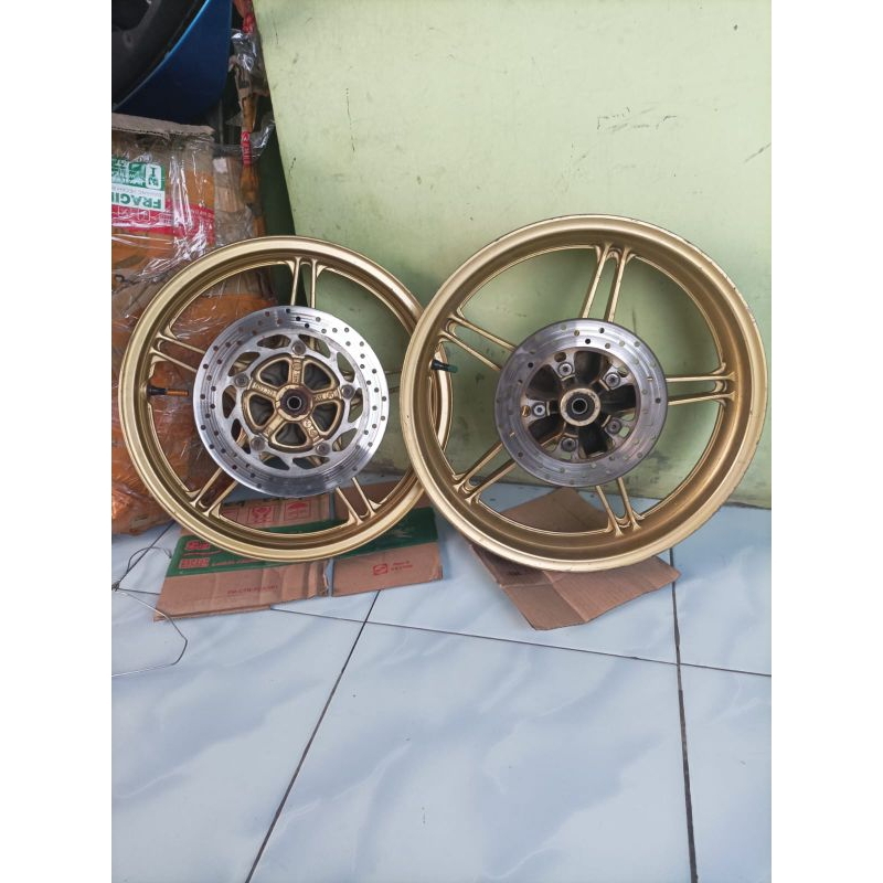 Jual Velg Velk r15 v2 set napgear piringan lengkap original | Shopee ...